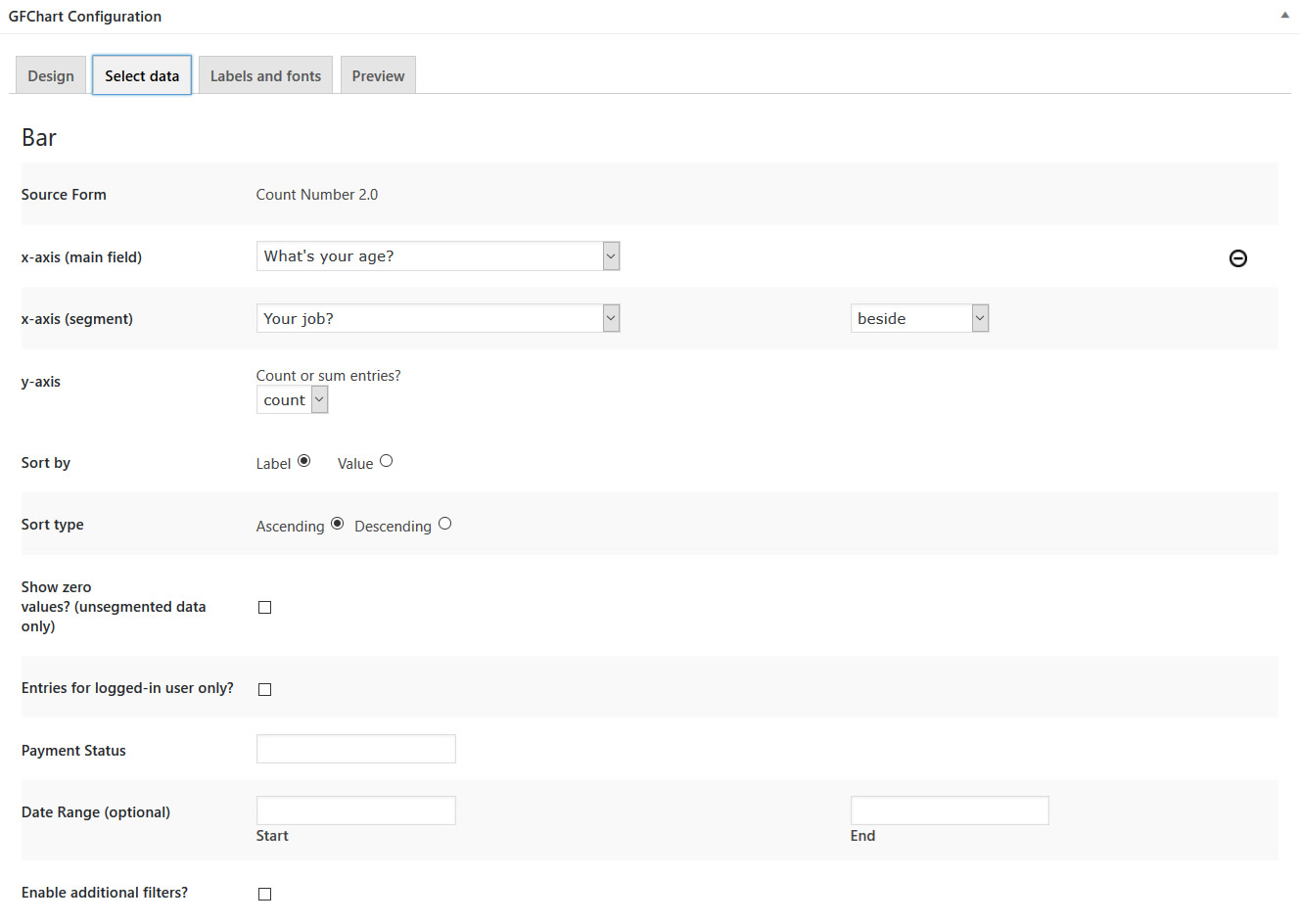 Bar Chart Gravity Forms - Tutorial - GravityWP