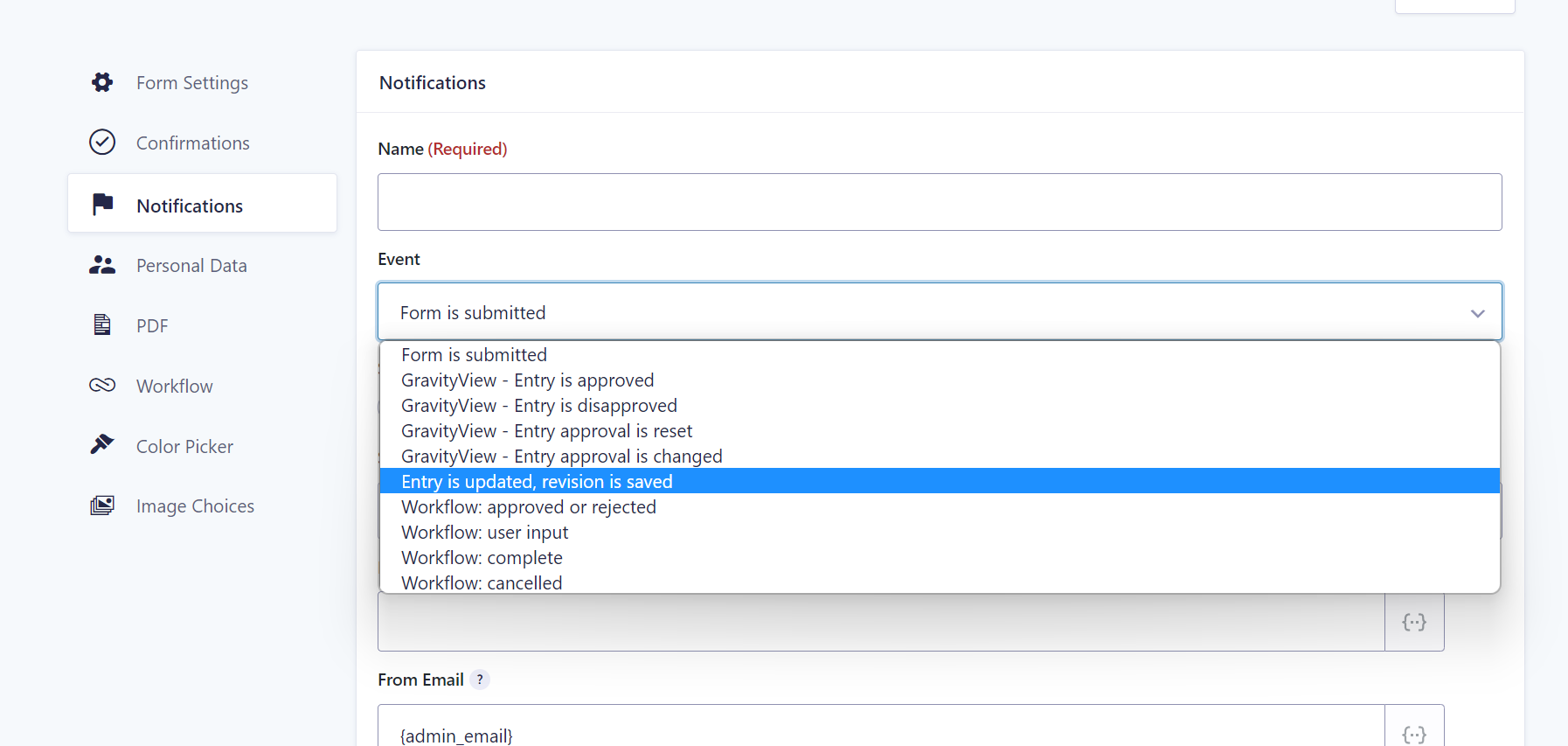 Update Entry Email Notification in Gravityview - Tutorial - GravityWP
