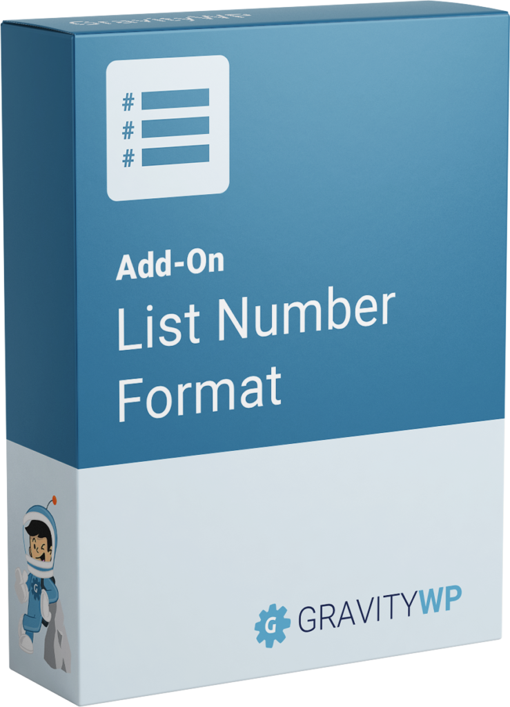 List Number Format Gravity Forms Add on GravityWP