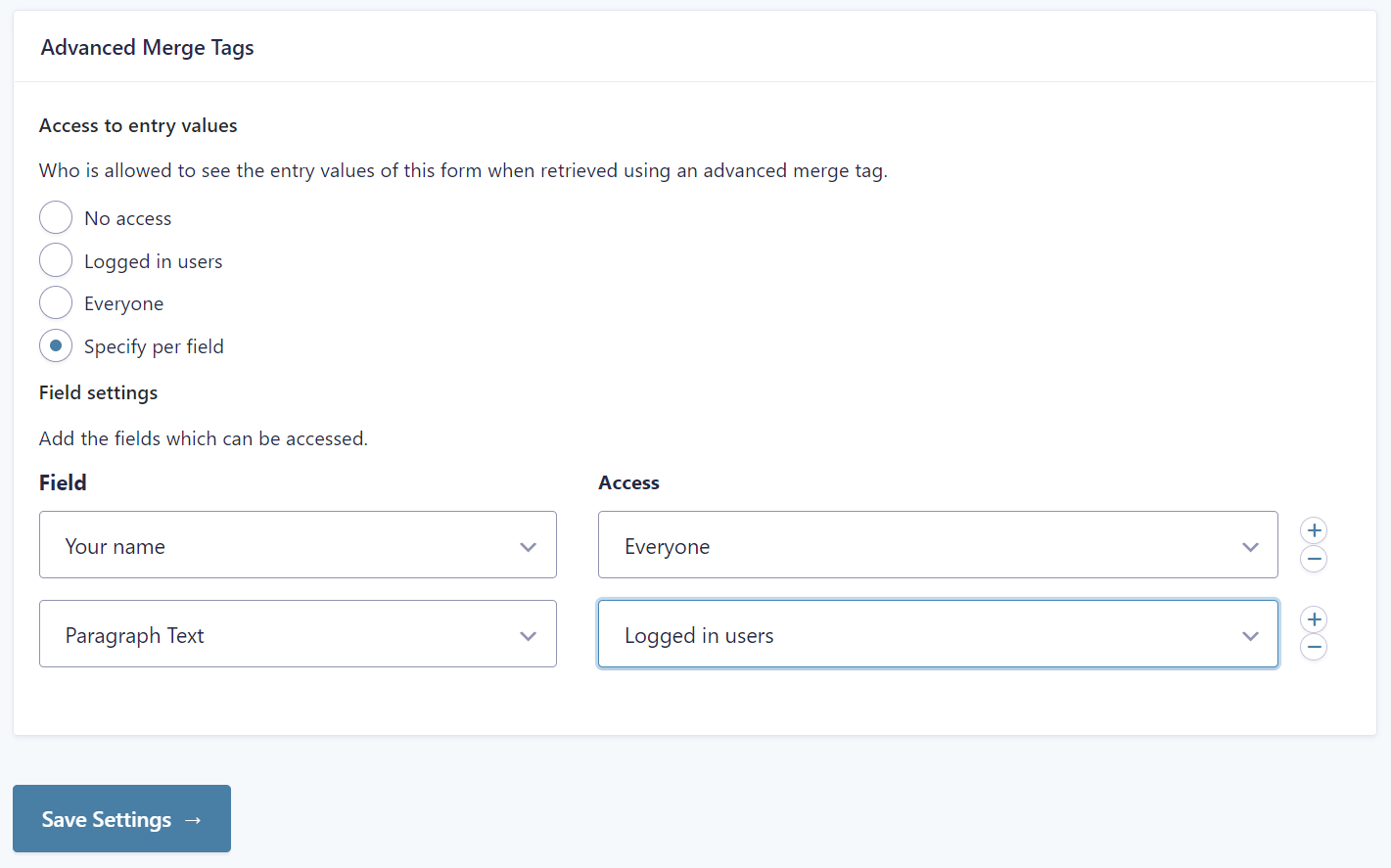 gwp_get_matched_entry_value - Advanced Merge Tags - Documentation - GravityWP