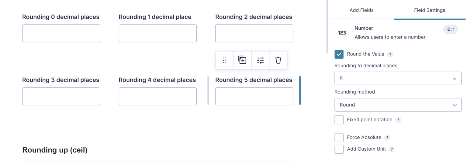 Rounding numbers in Gravity Forms - Tutorial - GravityWP