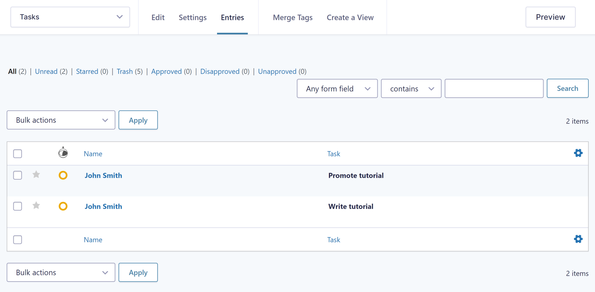 Create Entries Based On List Field Checkboxes And Multi Select Tutorial Gravitywp