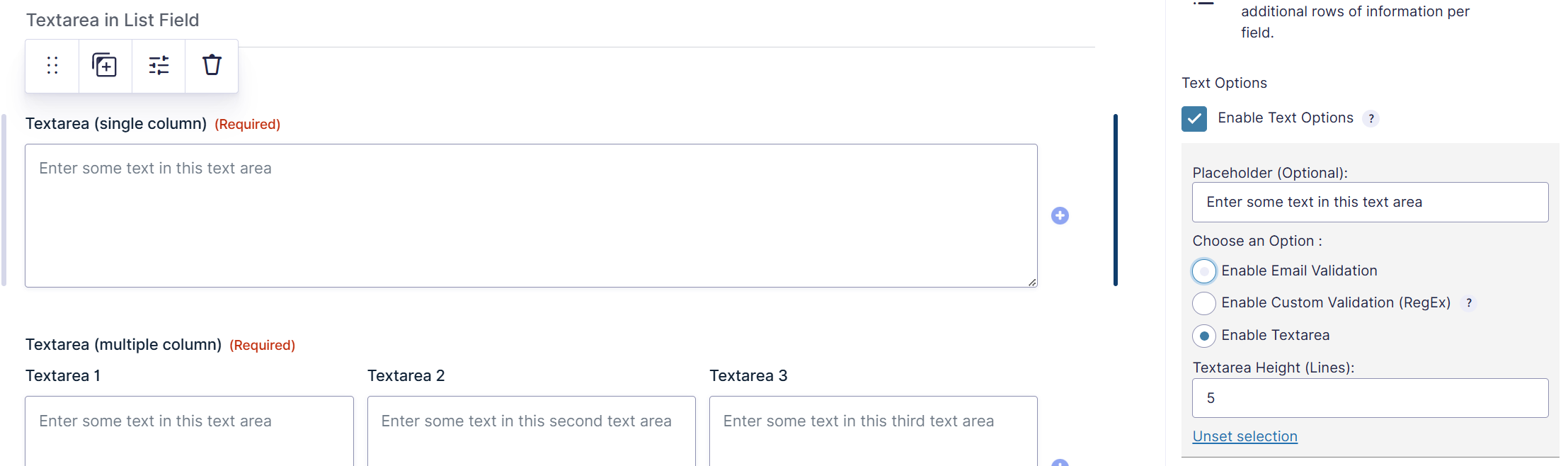 Enable Textarea - List Text - Documentation - GravityWP Enable Textarea - List Text - Documentation - GravityWP